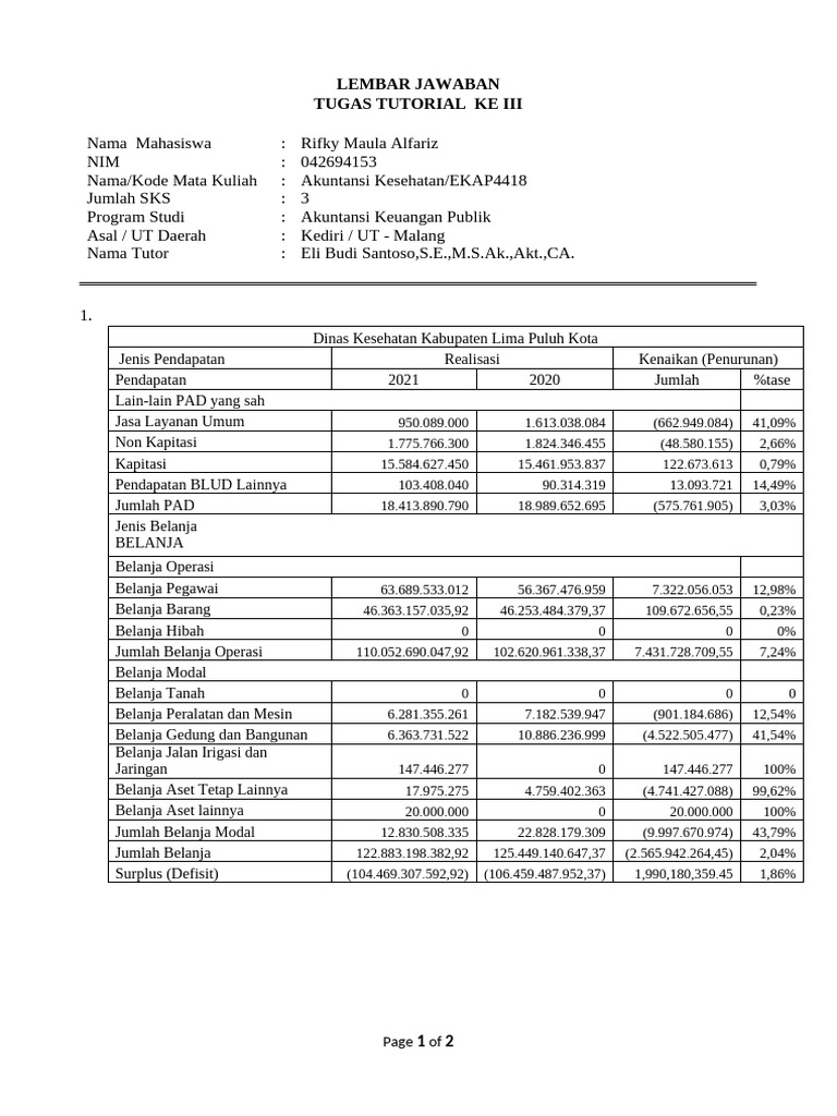 Jawaban Tugas Tuton 3 Rifky Maula Alfariz 042694153 | PDF
