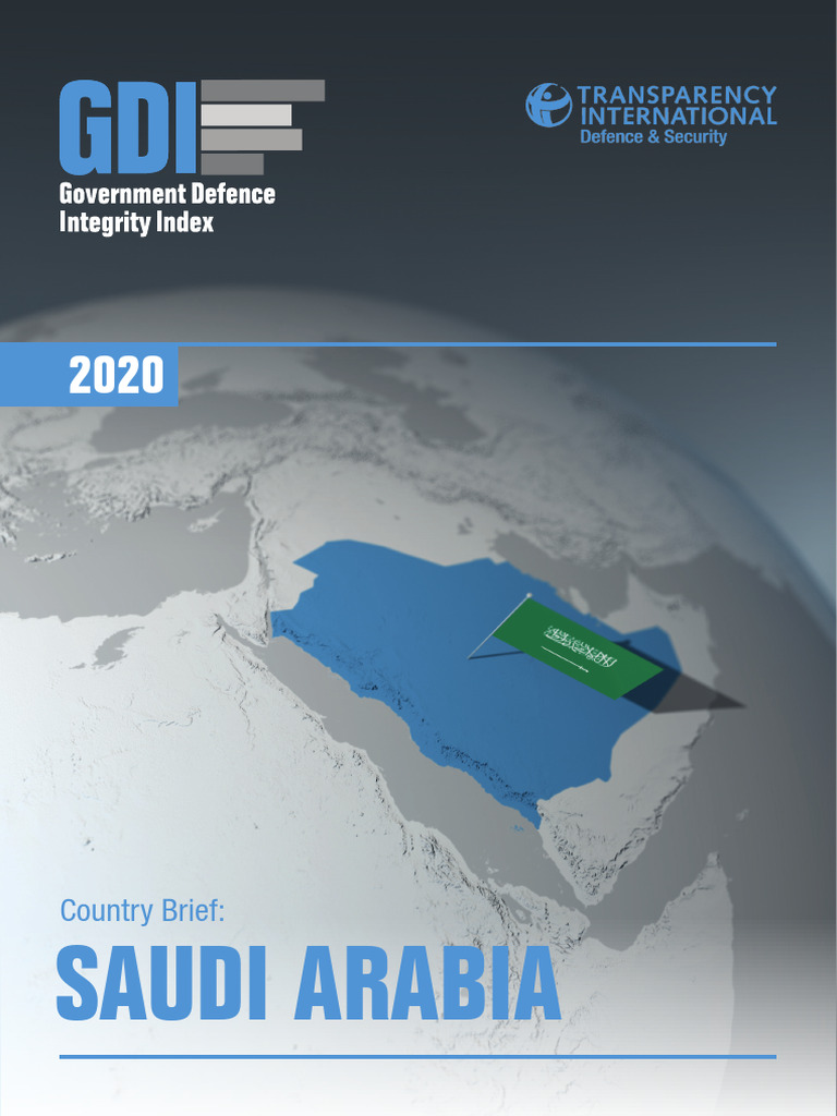Saudi Arabia Defence Integrity Index 2020 | PDF | Procurement | Corruption