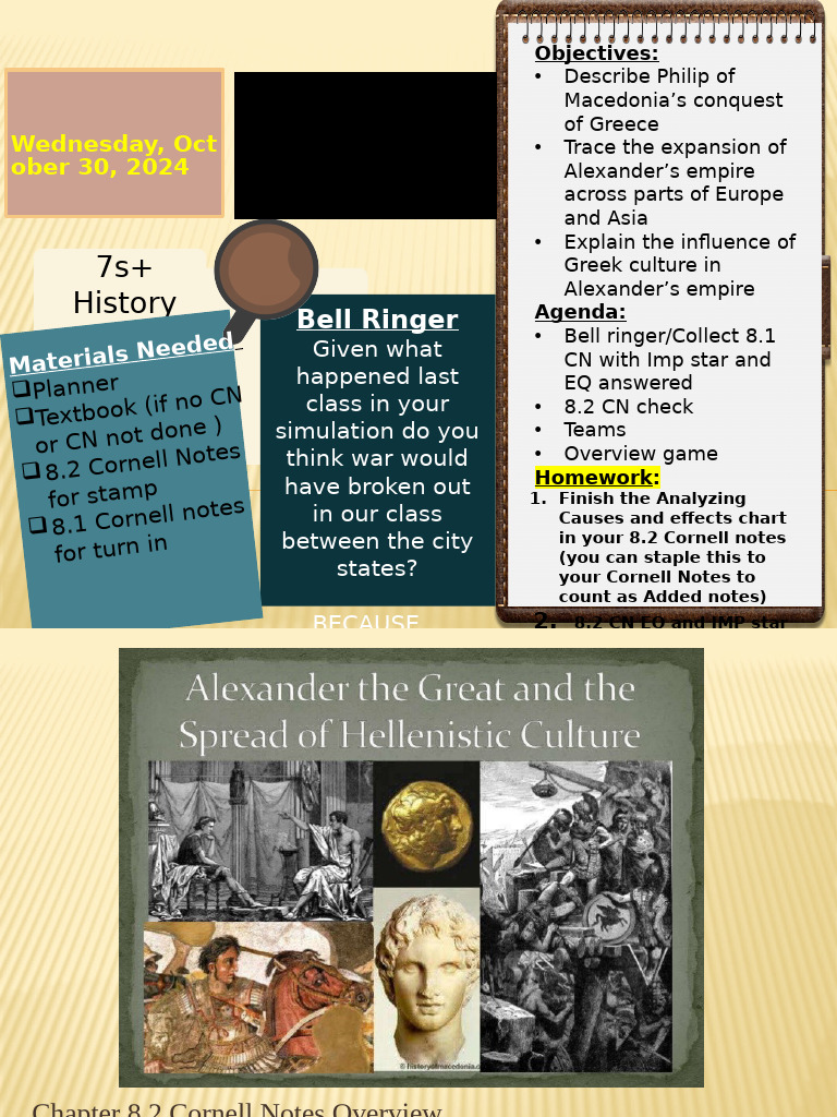 S1 W8 L3 8.2 Overview Alexander The Great Update 23.24 | PDF ...