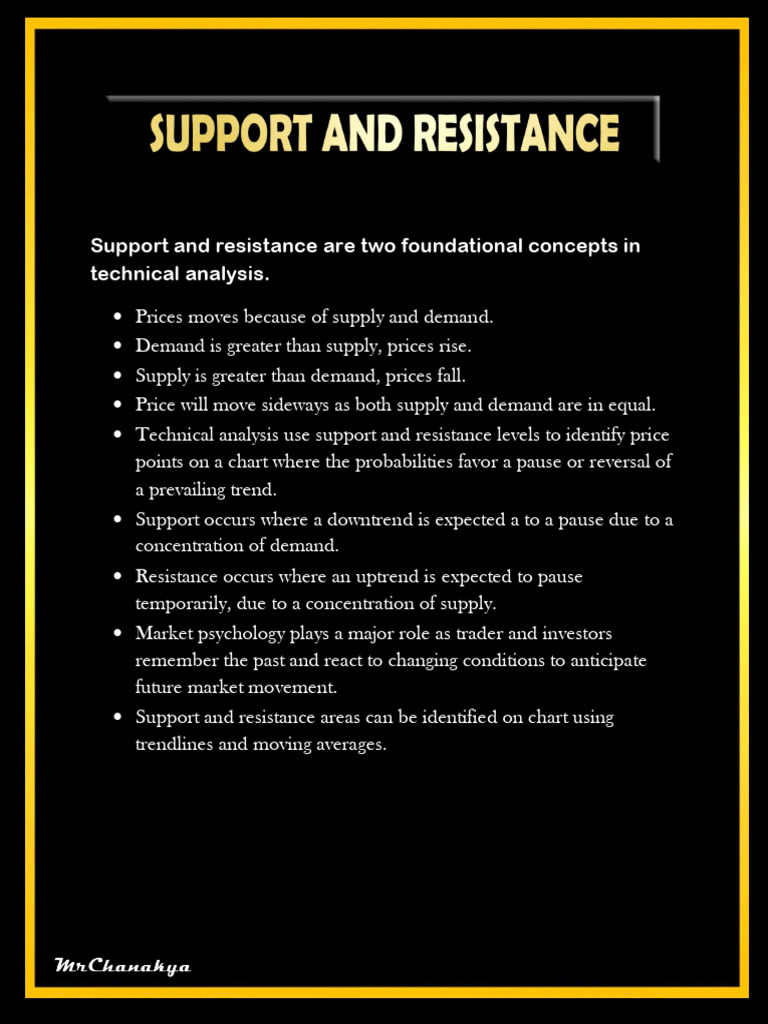 SUPPORT and Resistance | PDF
