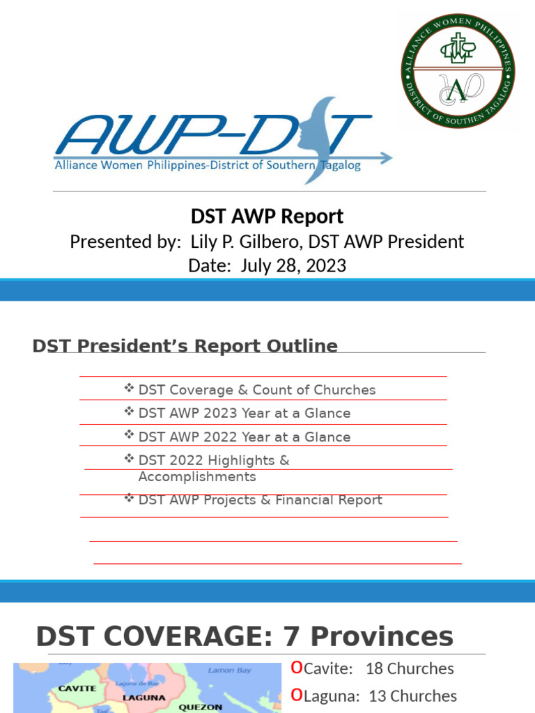 DST AWP Report_CY2024 | PDF