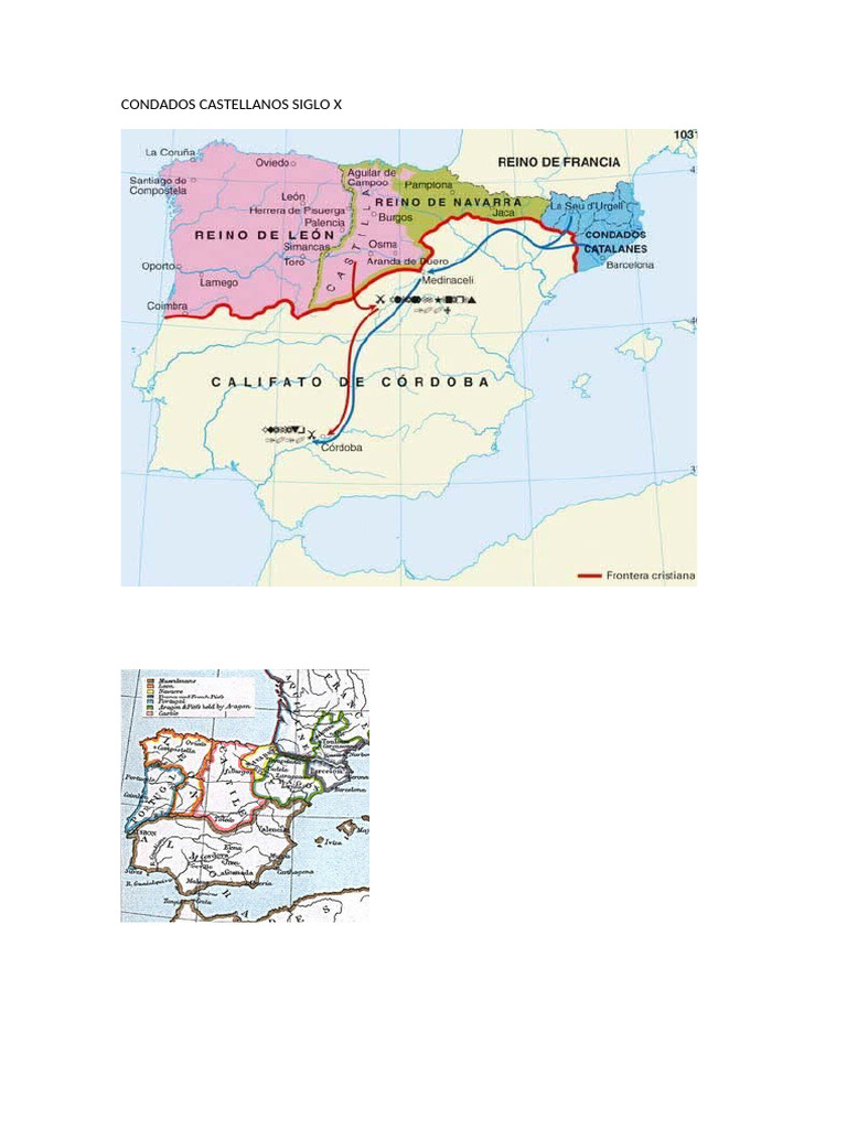 Mapas Condados Castellanos | PDF