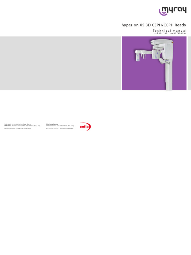 Hyperion x5 3d Ceph | PDF | Power Supply | Radiation