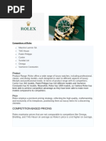 Rolex's Supply Chain Excellence Explained | PDF | Brand | Watch