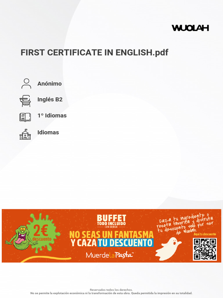 Wuolah-Free-First Certificate in English | PDF