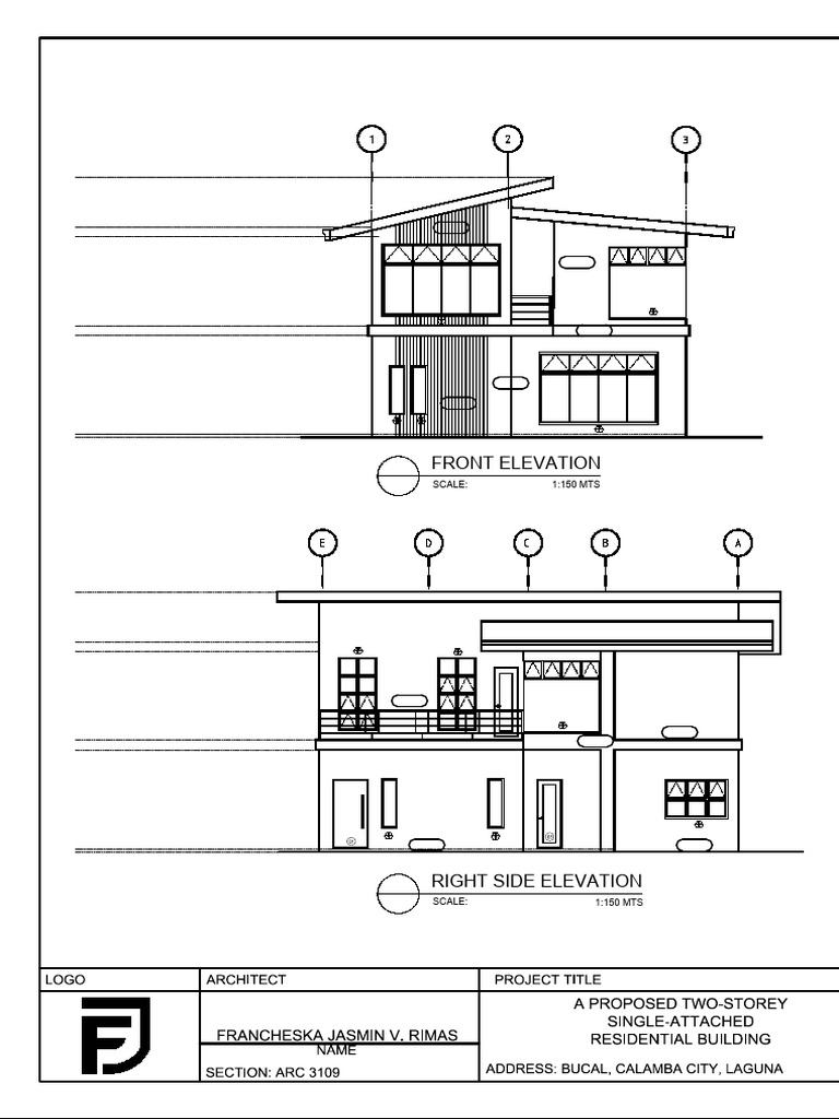 Left Elevation a4 | PDF