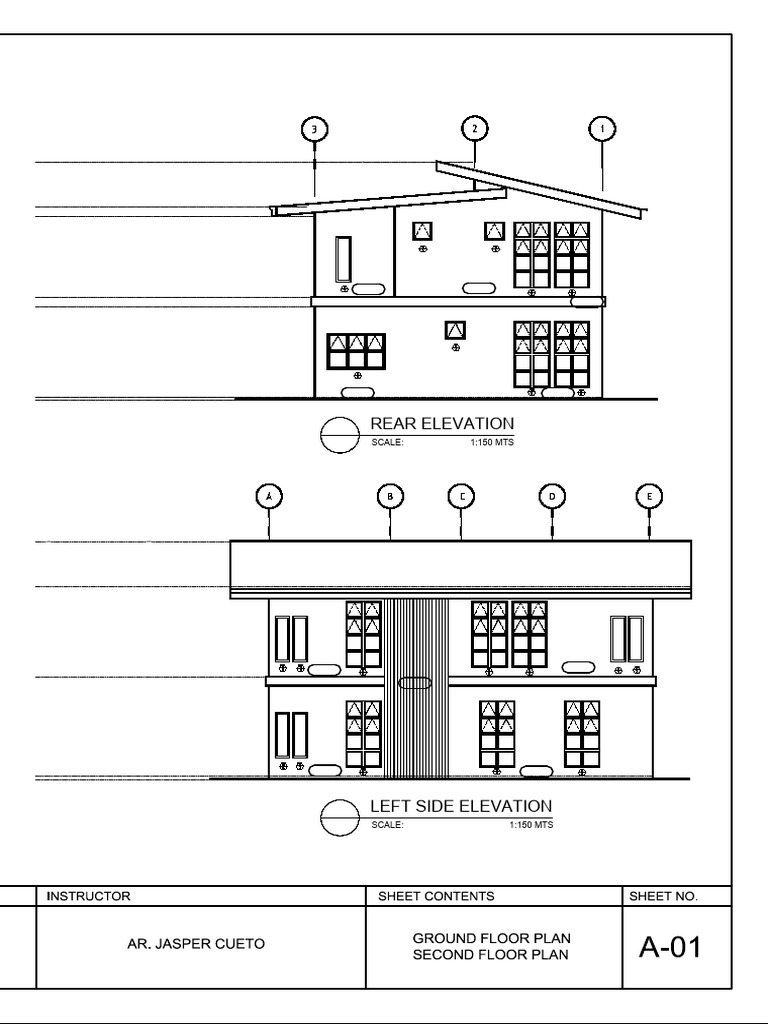 Right Elevation a4 | PDF