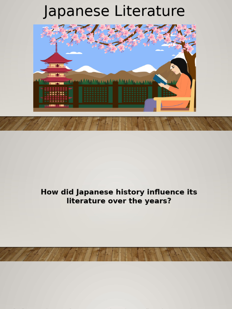 Japanese Literature | PDF | Japanese Poetry | Poetry