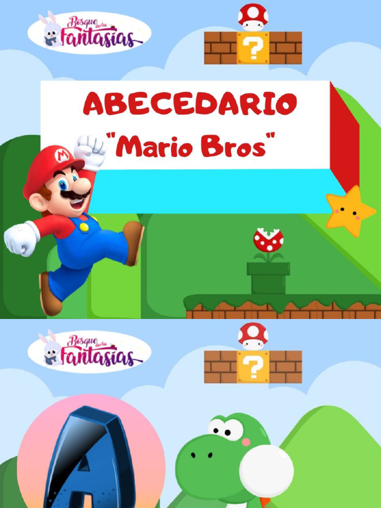 Abecedario Mario Bros | PDF