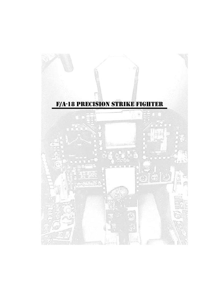 FA 18 Precision Strike Fighter - Manual - Win - EN | PDF | Mc Donnell ...