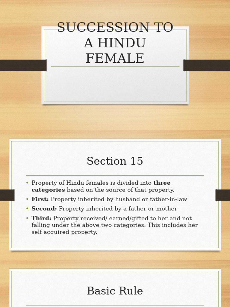 Presentation1 | PDF | Inheritance | Legal Documents