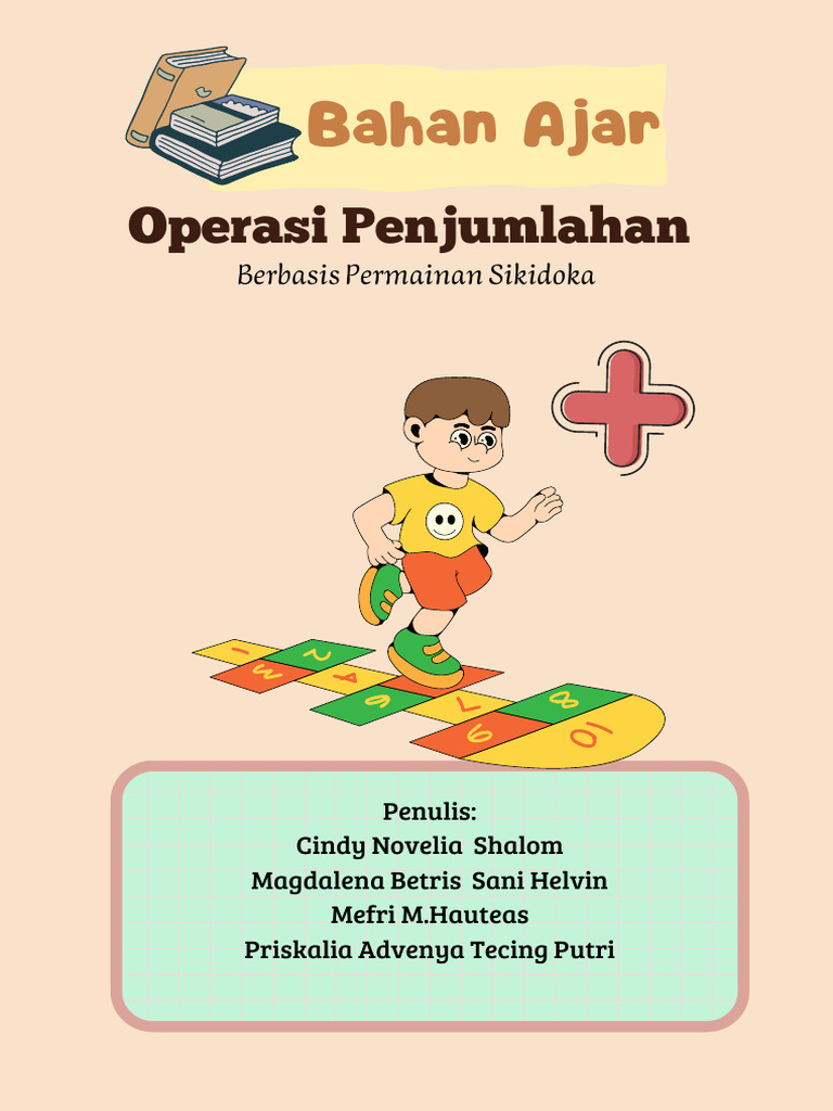 Bahan Ajar Operasi Penjumlahan Berbasis Permainan Sikidoka | PDF