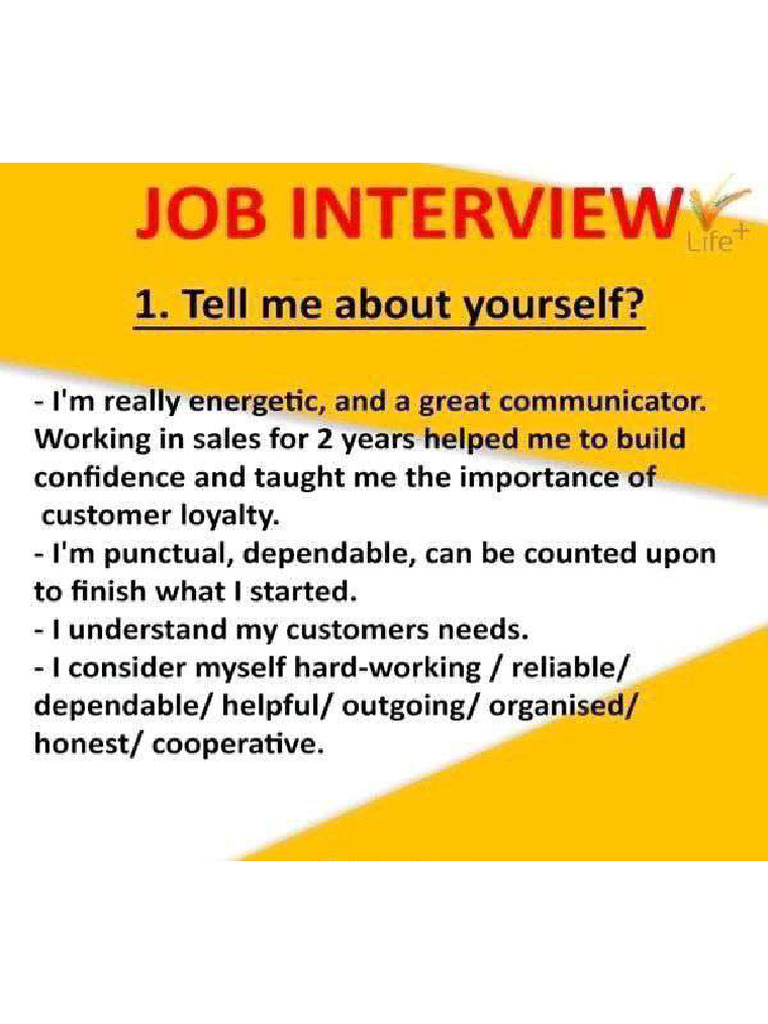 JOB INTERVIEW | PDF