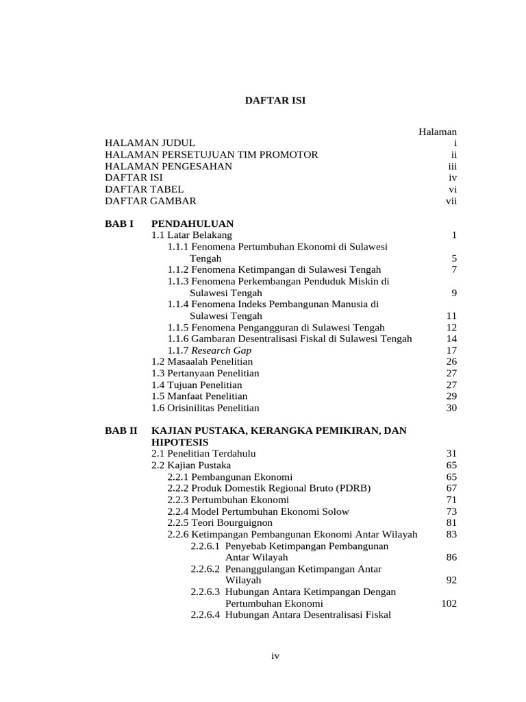 Daftar Isi | PDF