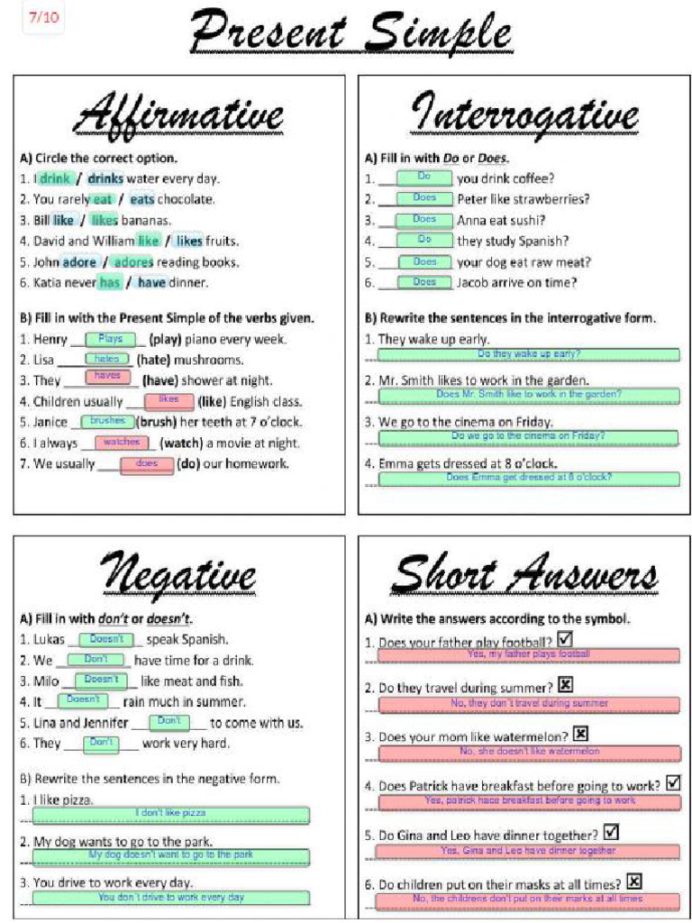Asynchronous Activity #3-Simple Present | PDF | Foreign Language Studies