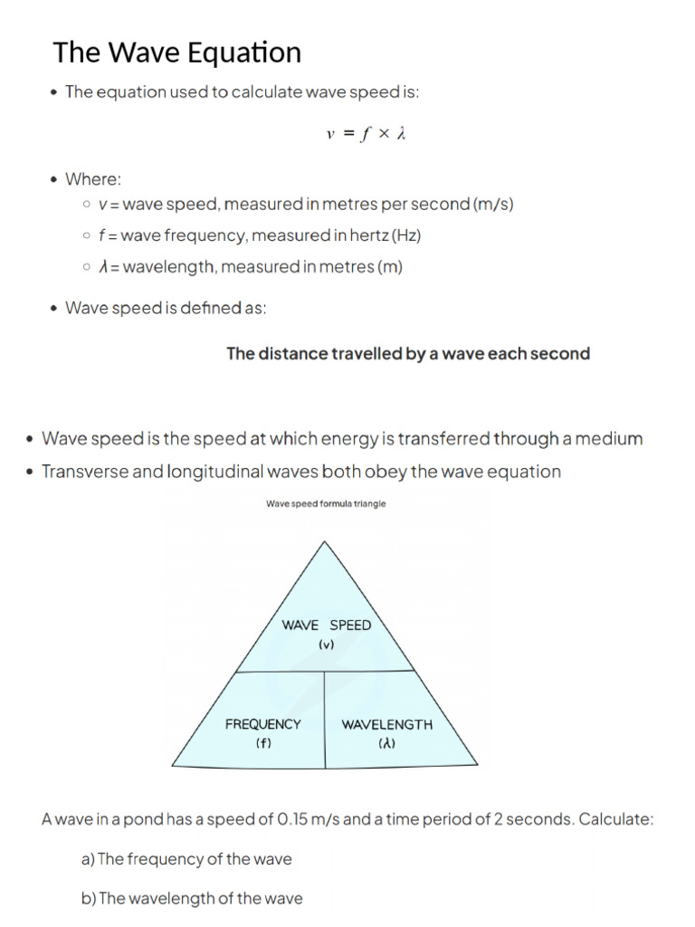 1.2 The Wave Equation | PDF