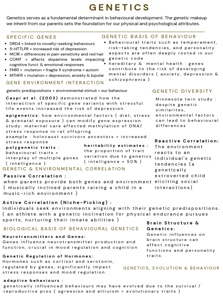 genetics | PDF | Genetics | Gene