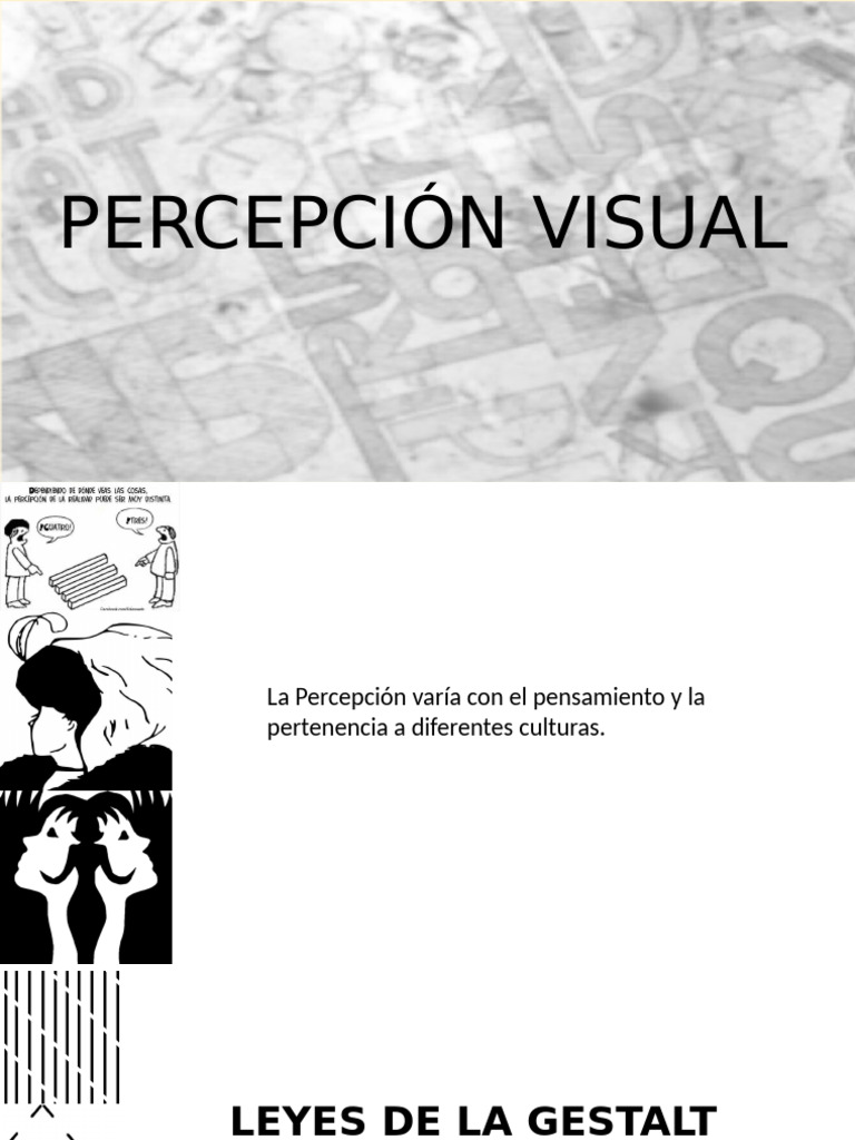5. PERCEPCIÓN VISUAL | PDF | Ritmo | Percepción