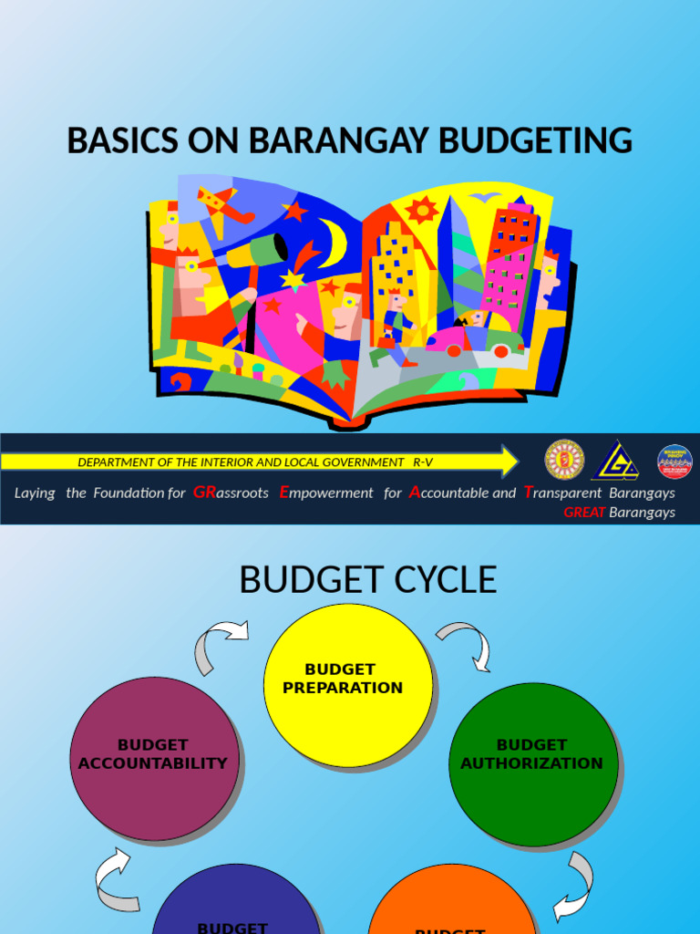 5 Bneooooooo Basics On Barangay Budgeting | PDF | Budget | Fiscal Year