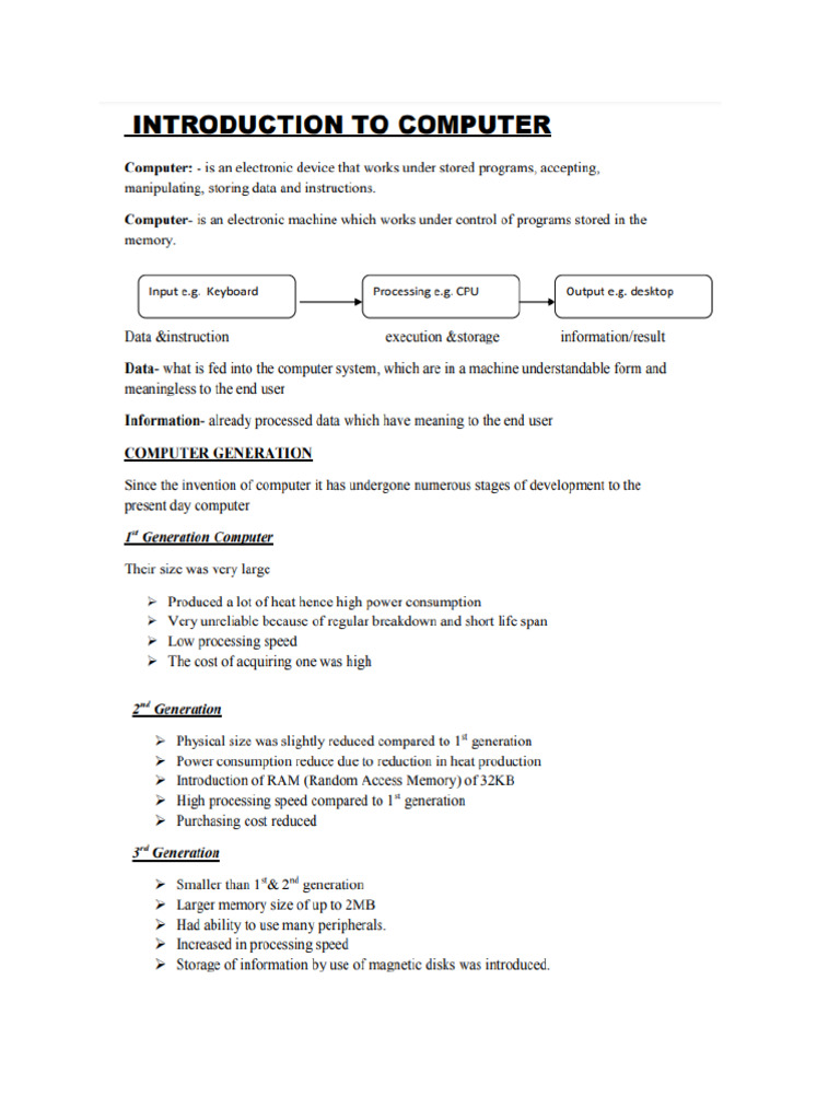 introduction to ict | PDF