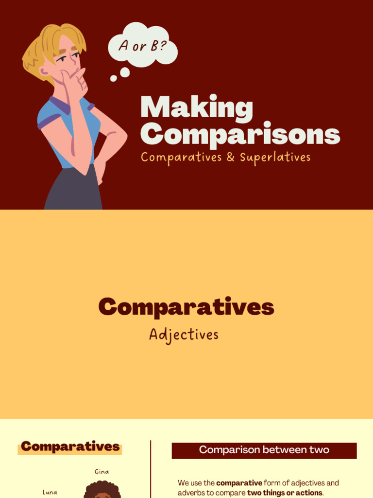 Understanding Comparatives & Superlatives | PDF | Adjective ...