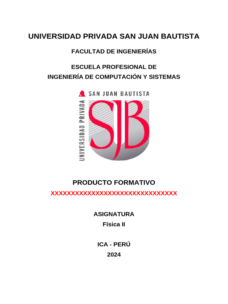 Producto Formativo de La Asignatura (LRPD) | PDF