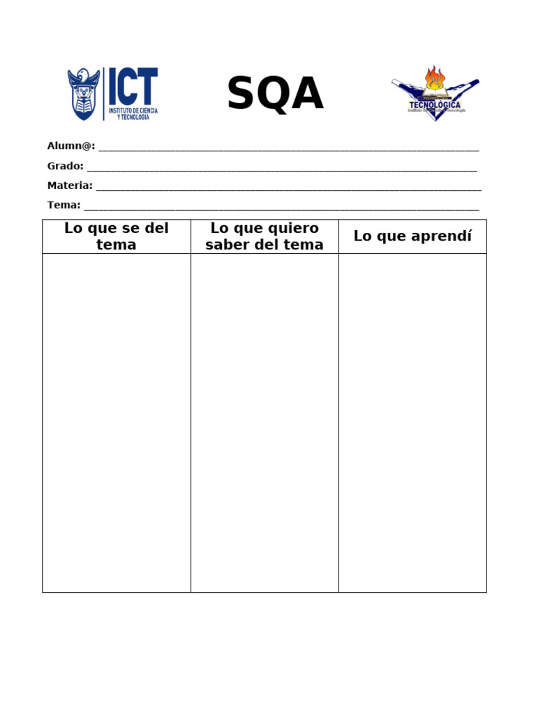 SQA Español | PDF