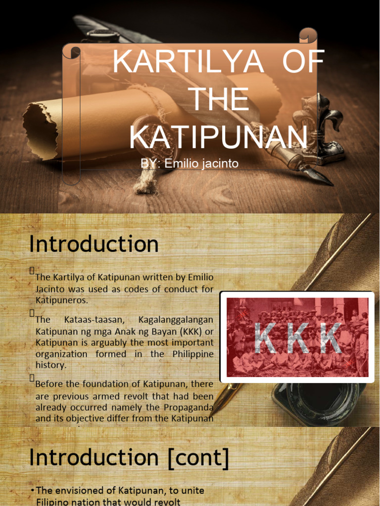 Kartilya ng Katipunan: Codes of Conduct | PDF | Philippines | Spanish ...