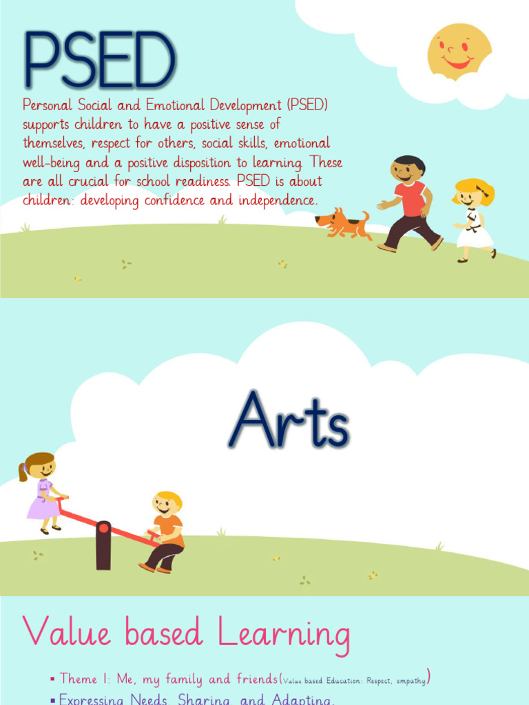 PSED Activities for Child Development | PDF