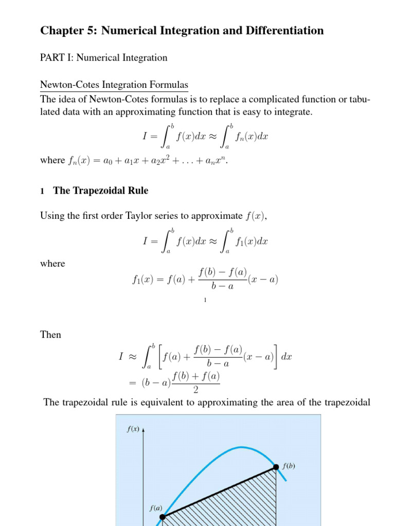 Numerical_Integration | PDF | Integral | Calculus