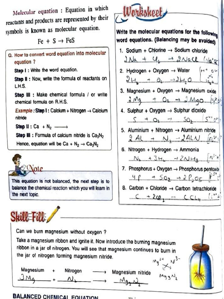Chapter 5 (Chemistry) Language of Chemistry | PDF