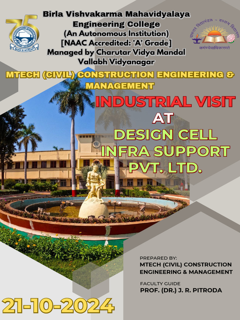 MTECH_CEM_DESIGN CELL_VISIT REPORT_21-10-2024 | PDF