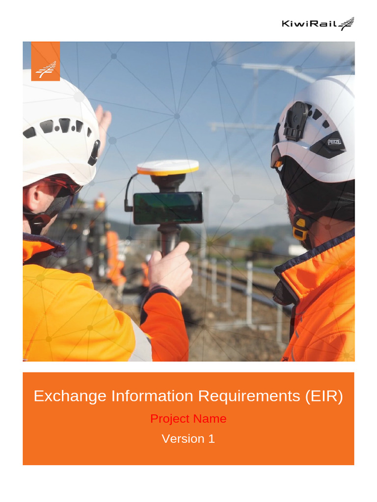 KiwiRail-Digital-Engineering-Exchange-Information-Requirements-EIR-Template | PDF | Building ...