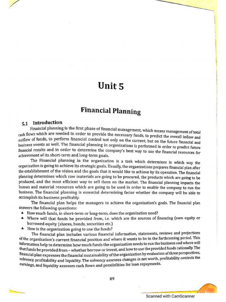 Cmep - Unit 5 - Part 1 of 3 | PDF