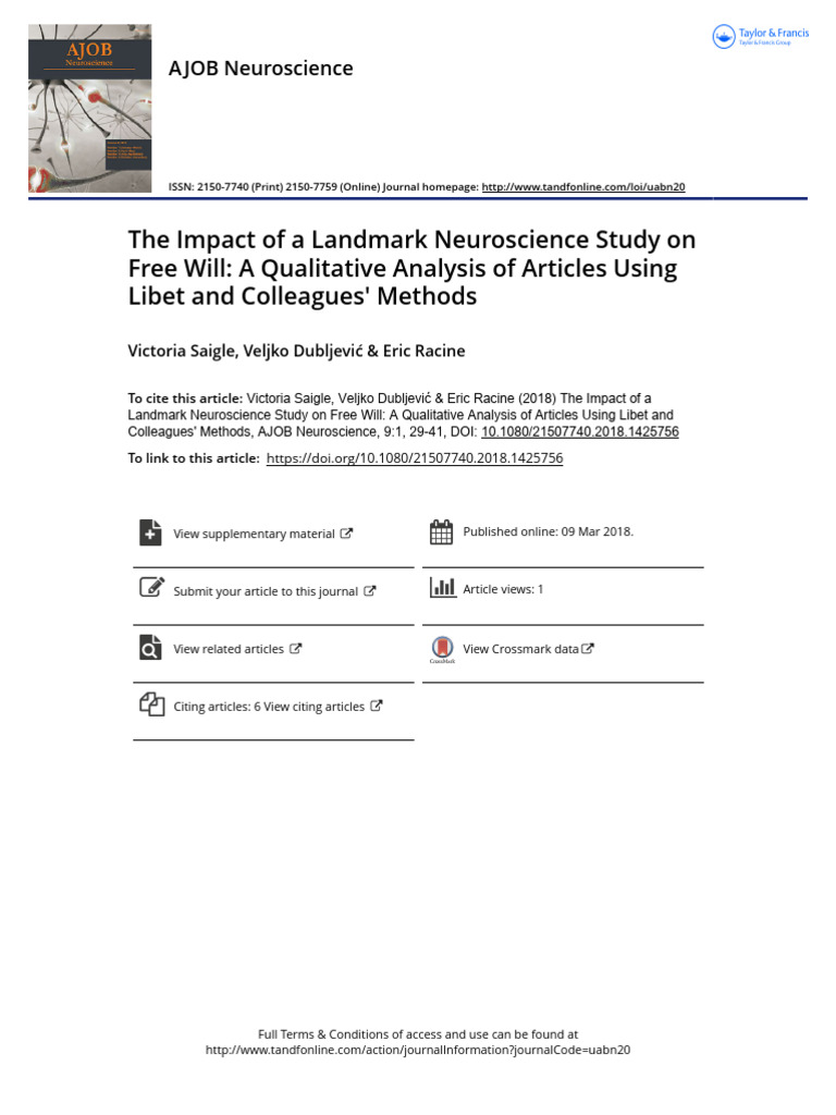 The Impact of a Landmark Neuroscience St | PDF | Cingulate Cortex | Cerebral Cortex