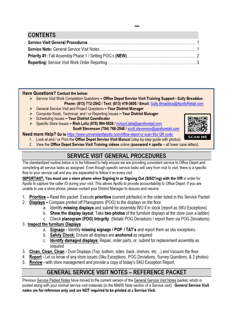 OD Cycle 14 Service Packet | PDF | Interactive Voice Response | Computing