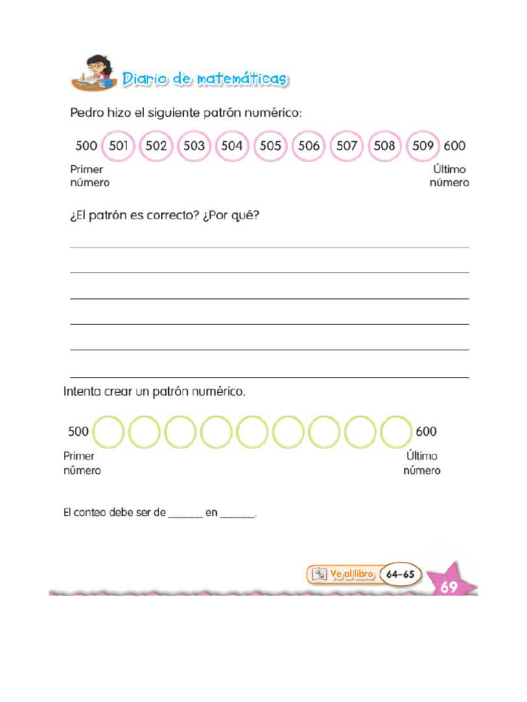 16 - Diario de Matematicas (Pag 69 - C2) | PDF