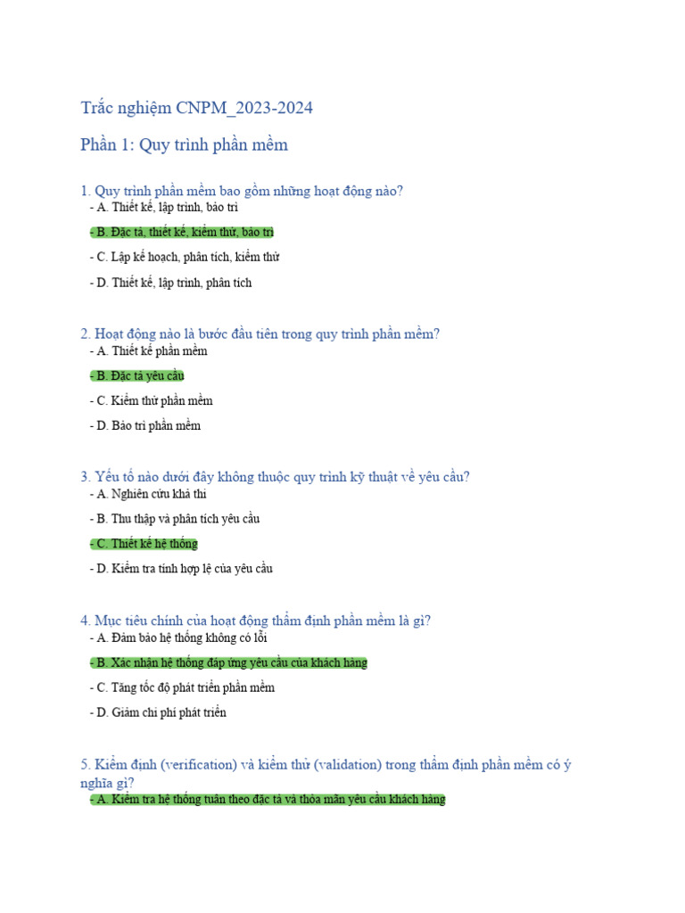 GK CNPM 2023-2024 De01 | PDF