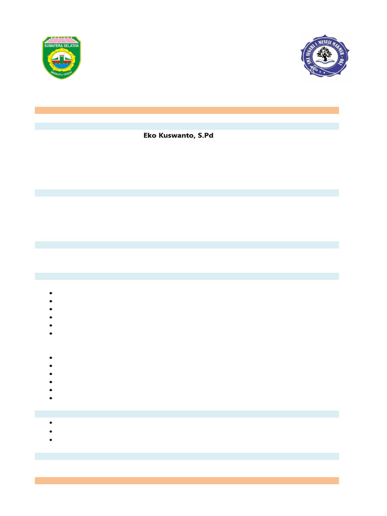 Modul Ajar Berdiferensiasi Permainan Bola Volly. Eko Kuswanto, S.PD | PDF | Karier ...