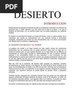 DESIERTO | PDF | Desierto | Tierra
