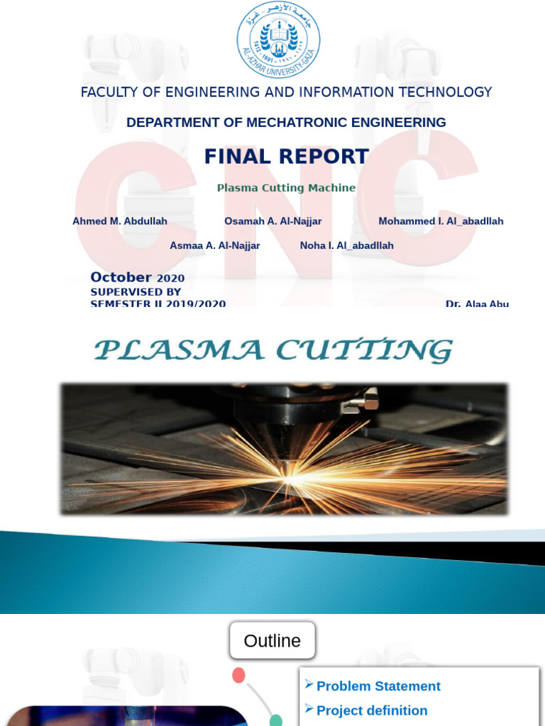 Plasma Cutting Machine Final Report | PDF | Numerical Control ...