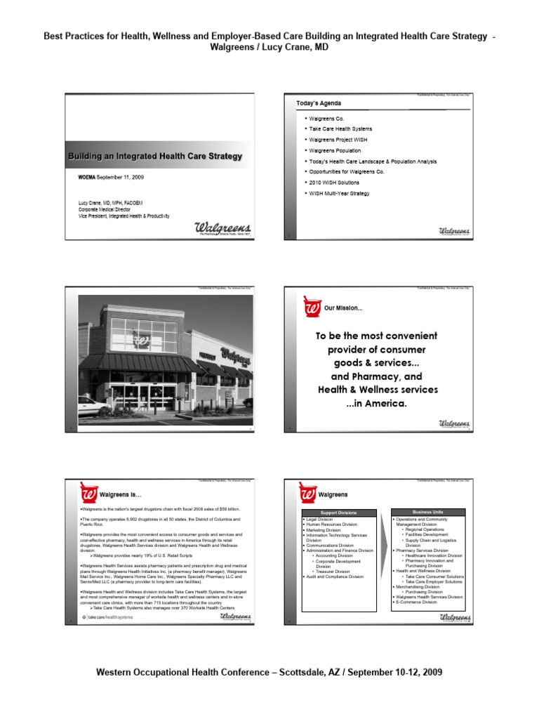 2c.health Wellness Walgreens Crane | PDF | Chronic Condition | Health Care