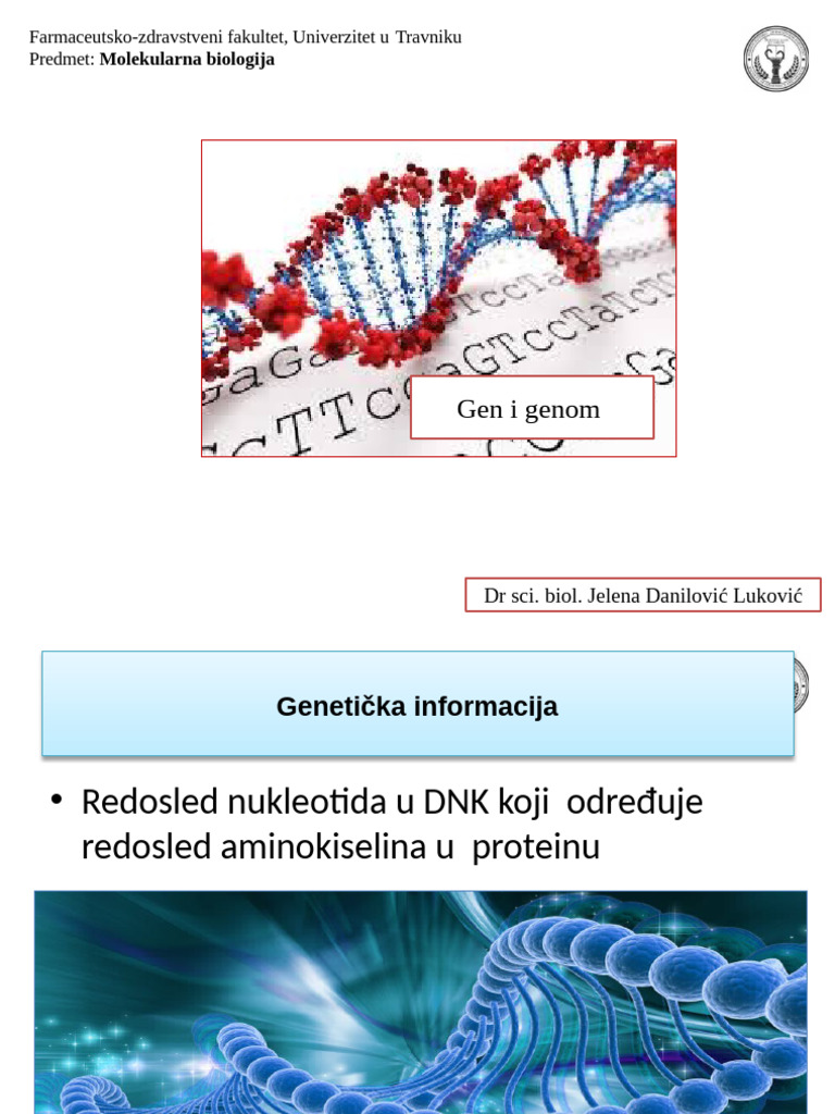 4 - Gen I Genom | PDF