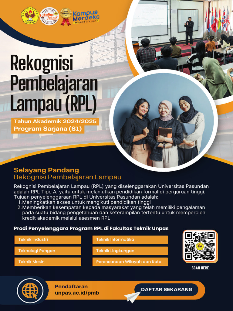 Brosur RPL FT Unpas 2024-2025 | PDF