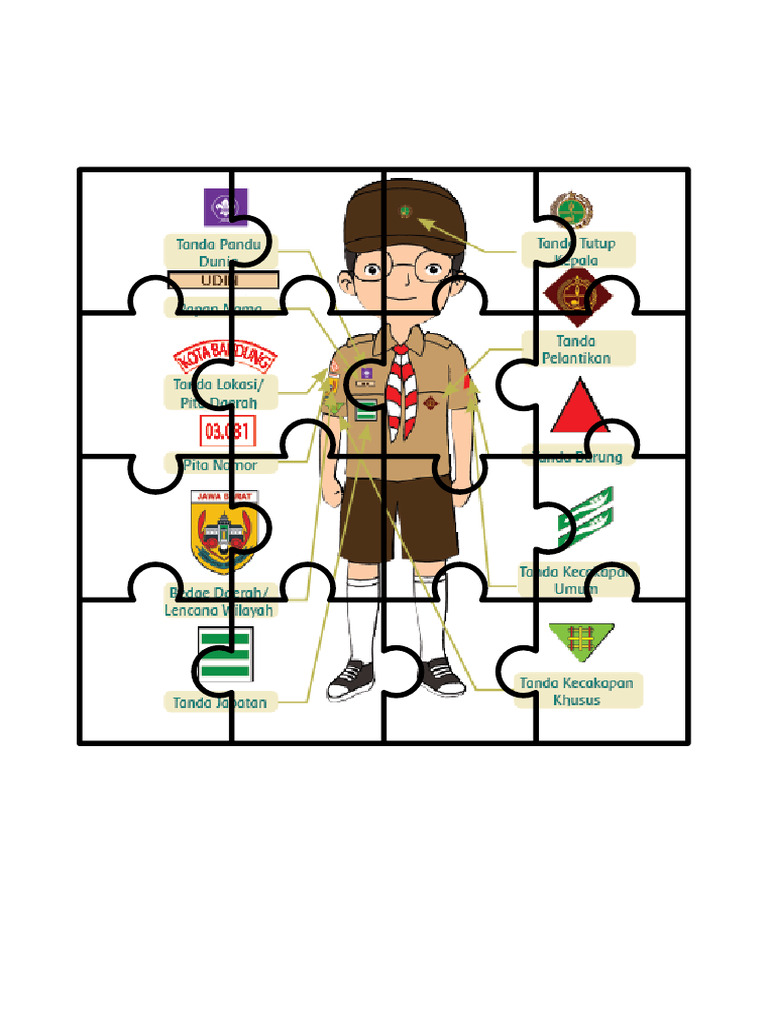 Puzzle Seragam Pramuka | PDF