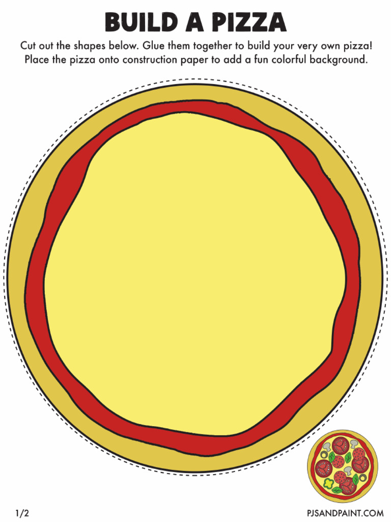 Build A Pizza Pjs and Paint | PDF