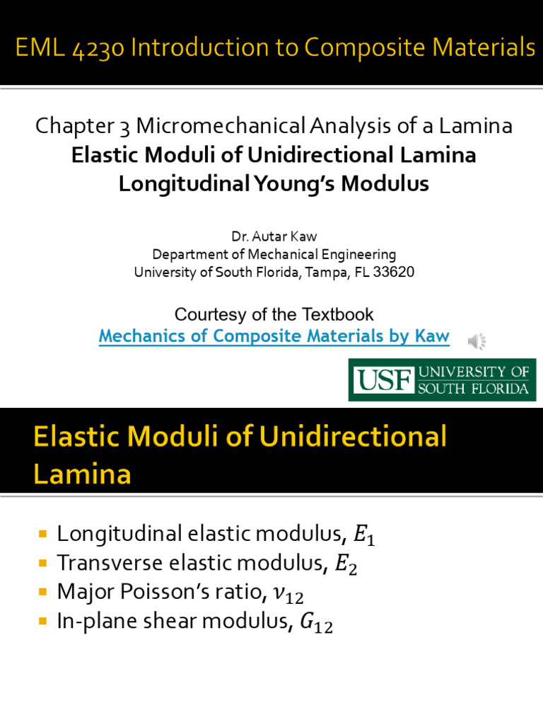 Chapter3 3 Elastic Moduli | PDF | Young's Modulus | Elasticity (Physics)