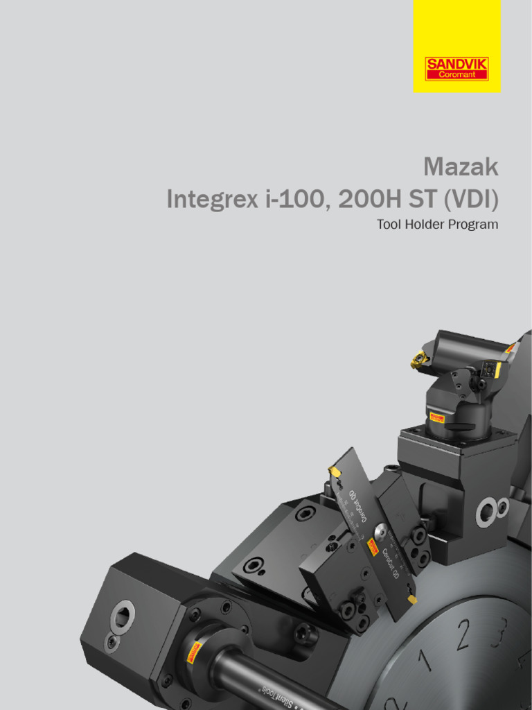 mazak-integrex-i-100-200h-st-vdi | PDF | Tools | Crafts