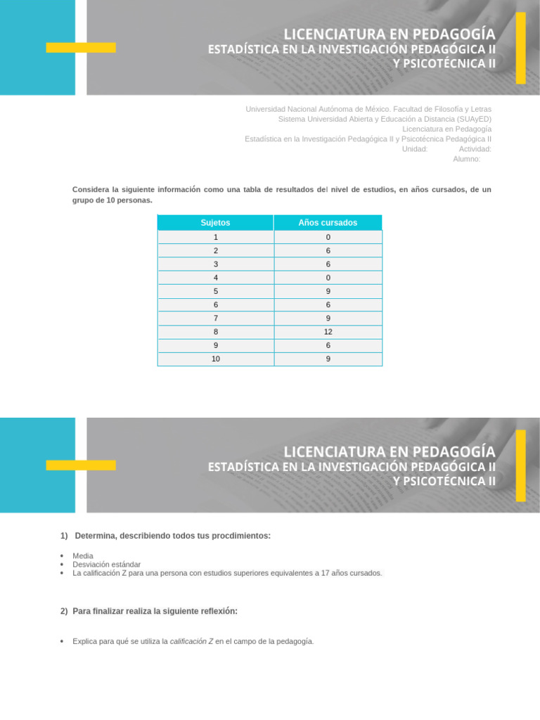 CalificacionZ Actividad7 | PDF