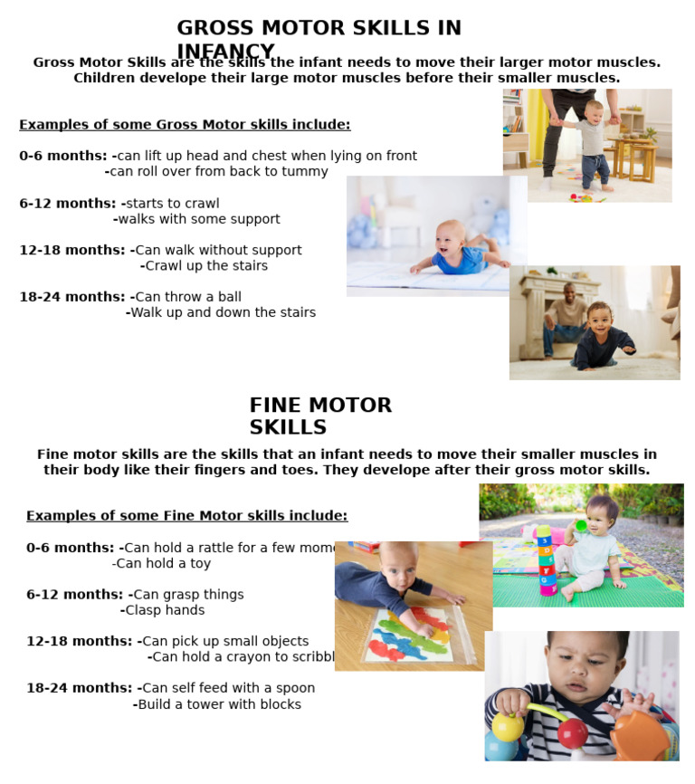 Infant Motor Skills Guide | PDF